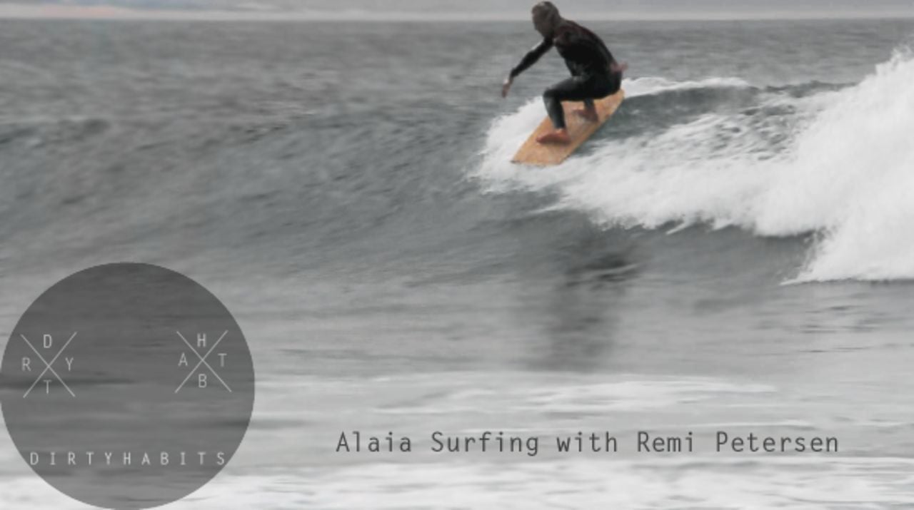 Alaia surfing. En hoe bouw je zelf een Alaia Surfboard?